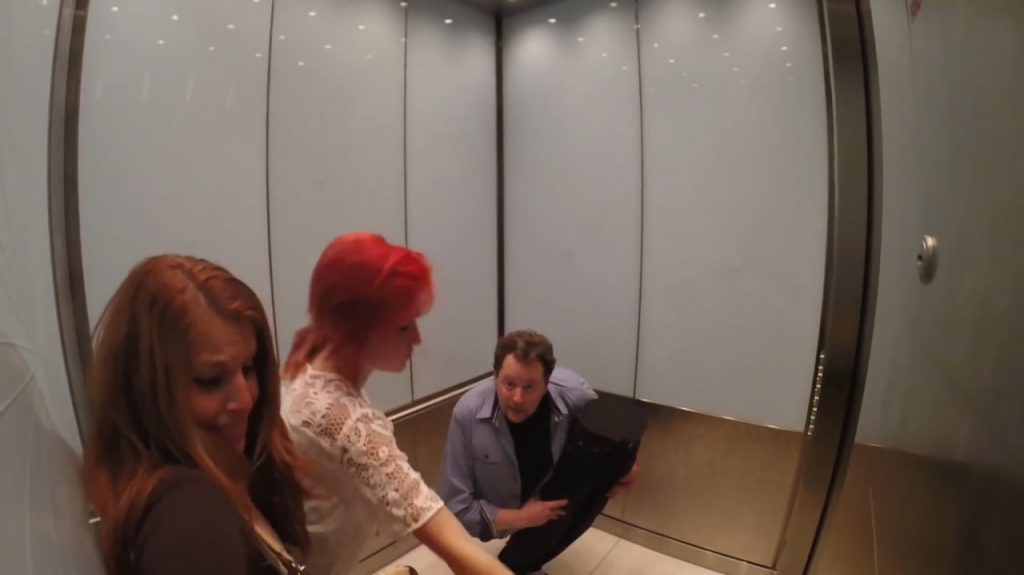 Going Up, Going Down: The Comedy of Everyday Elevator Rides