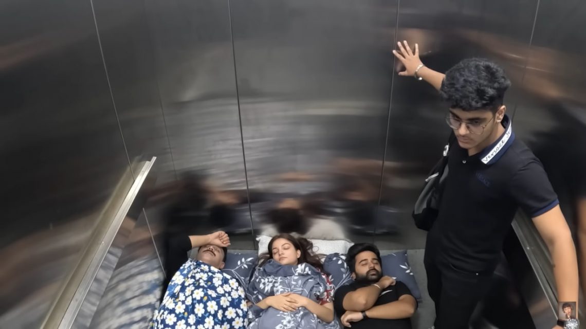 Going Up, Going Down: The Comedy of Everyday Elevator Rides