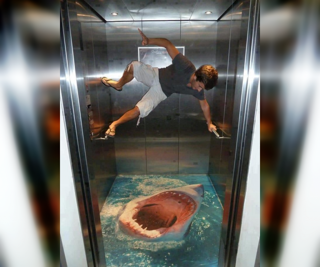 Going Up, Going Down: The Comedy of Everyday Elevator Rides